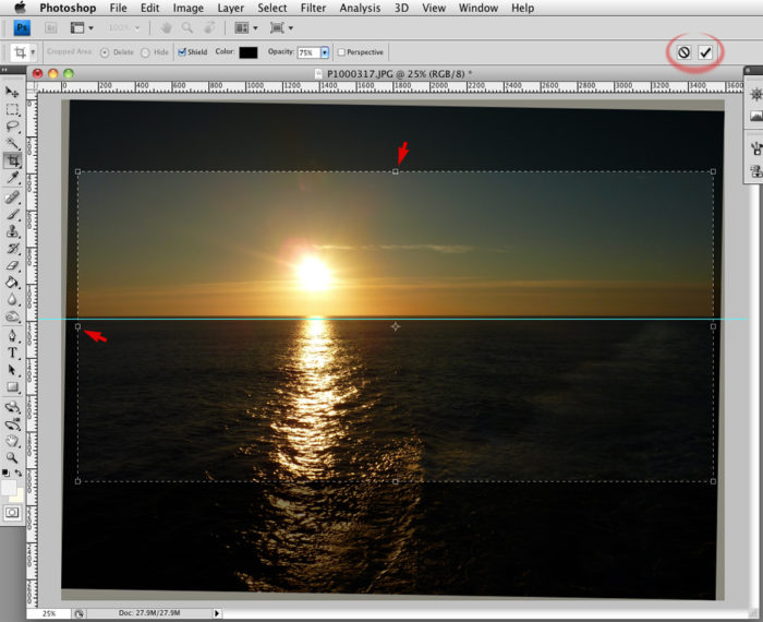Rotating, Cropping, and Resizing Images with Photoshop® – cannedSunlight